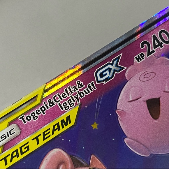 Other | Pokemon Sm Cosmic Eclipse Togepi Cleffa Igglybuff Tag Team Gx ...